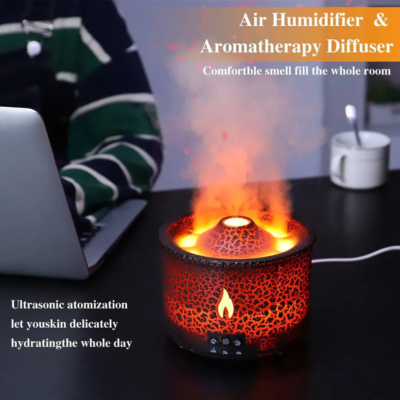 Ultrasonic Volcano Humidifier – zoombucket.com