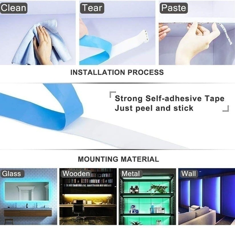 Colorful flexible light strip🎊 – zoombucket.com